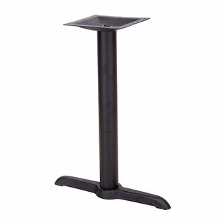 Offex 5'' x 22'' Restaurant Table T-Base with 3'' Dia. Table Height ...
